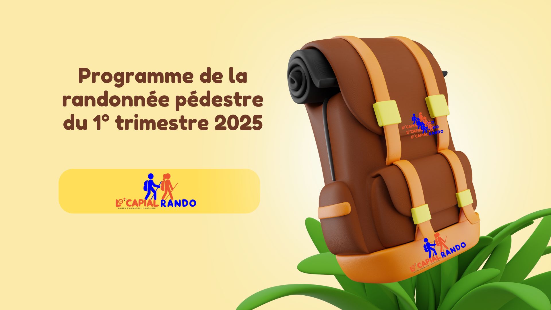 Randonnée pédestre. Programme du 1° trimestre 2025 - Lo Capial